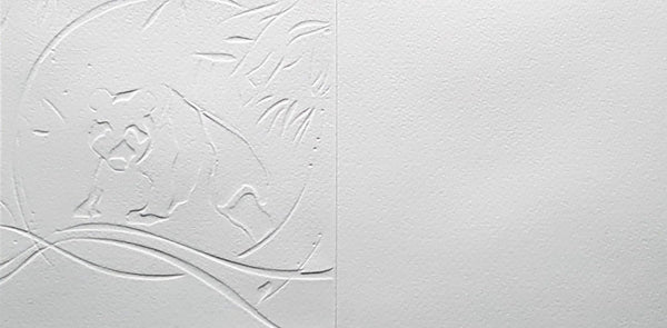 Blank Card - Panda Walking Under Bamboo Trees - Card Gallery Online UK